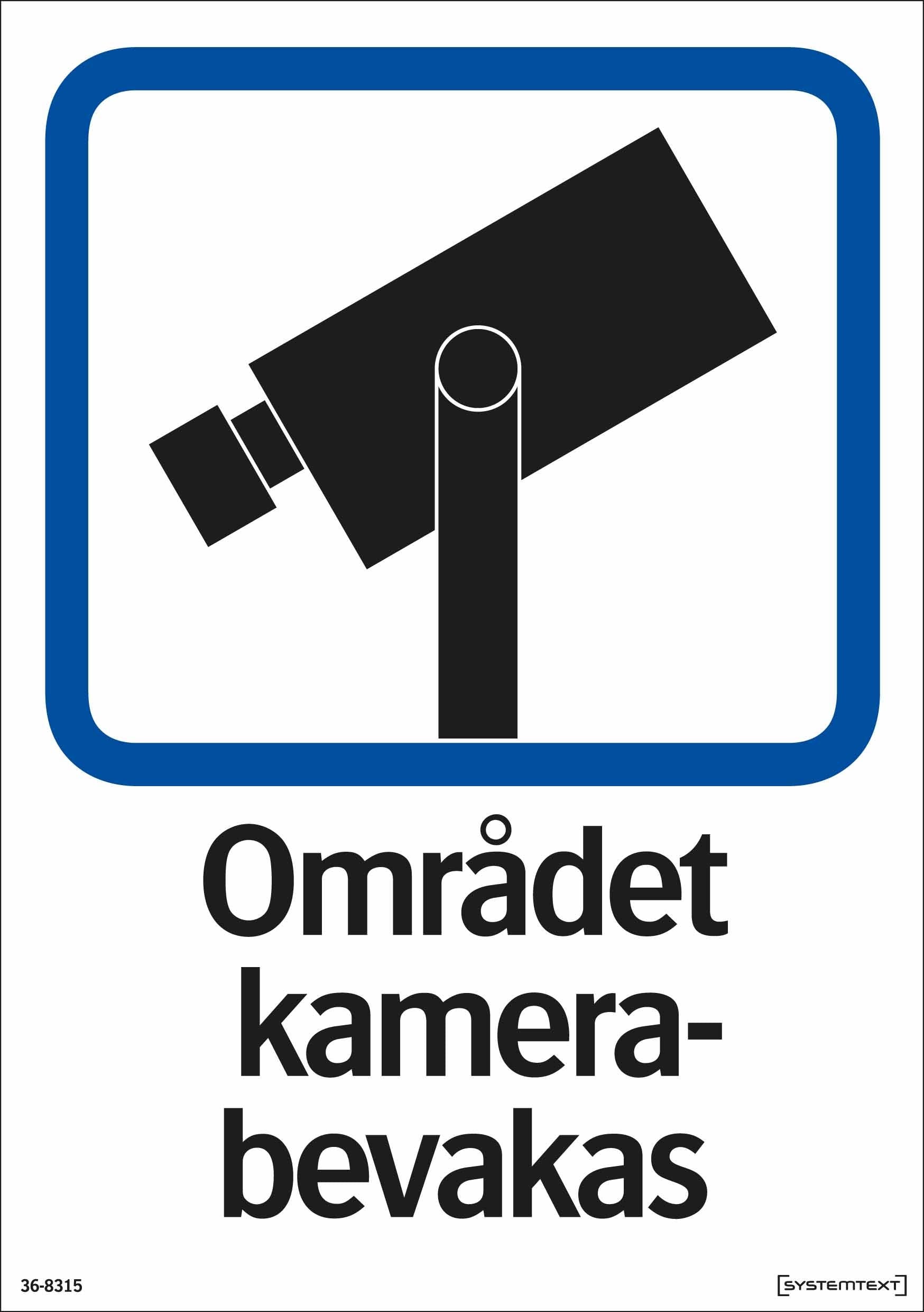 Trivsel- och ordningsskylt "Området – St George – St George Security Store